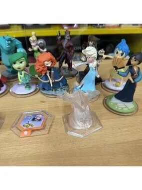 Disney | Video Games & Consoles | Disney Infinity Figures Lot Of 9 Elsa ...